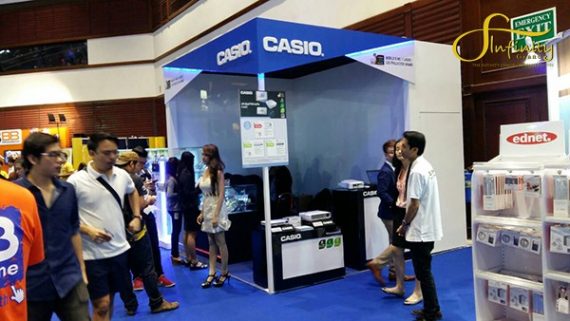 CASIO BOOTH @COMMART THAILAND COMTECH 2015 - The Infinity Grand Co.,Ltd
