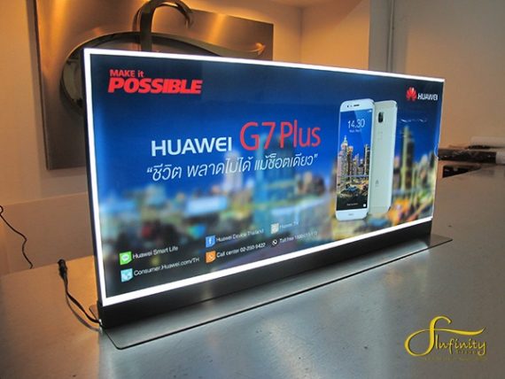 HUAWEI LIGHTBOX STAND - The Infinity Grand Co.,Ltd
