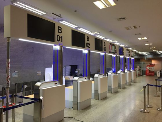 Check-in counter at Krabi Airport - The Infinity Grand Co.,Ltd
