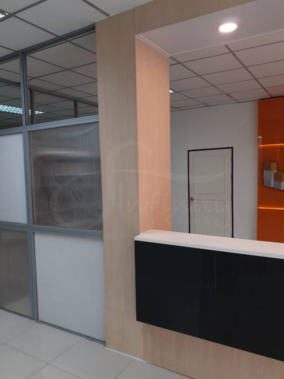 intERLab Counter & Wall Backdrop - The Infinity Grand Co.,Ltd